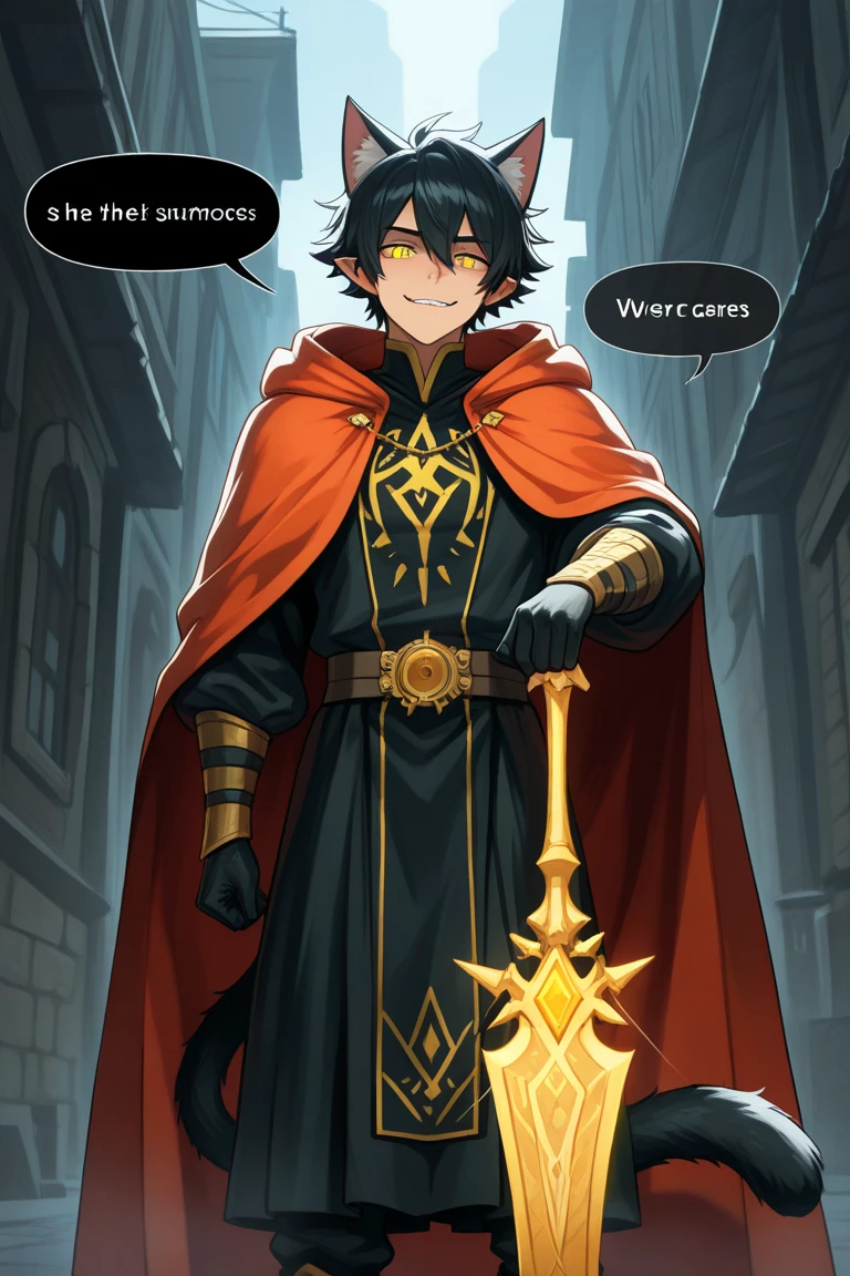 The Cat-Man in magical world-nature - the kingdom of humanoid cats ...