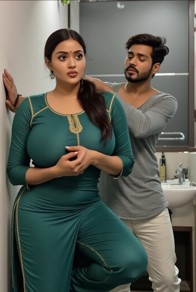 Hot skinny slim healthy south indian dark brown skin curvy milf with ...