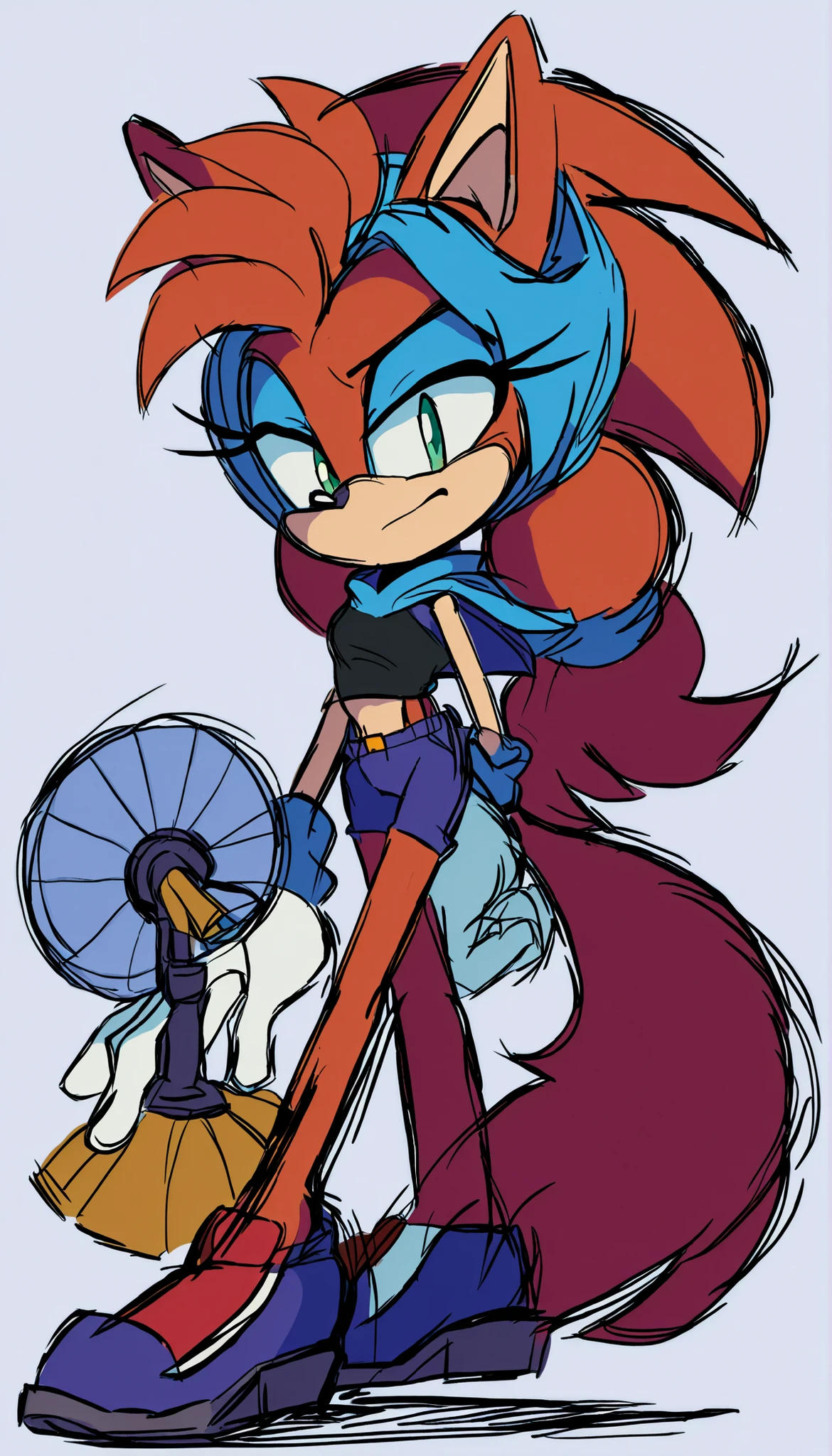 Sonic the hedgehog by on devite - SeaArt AI