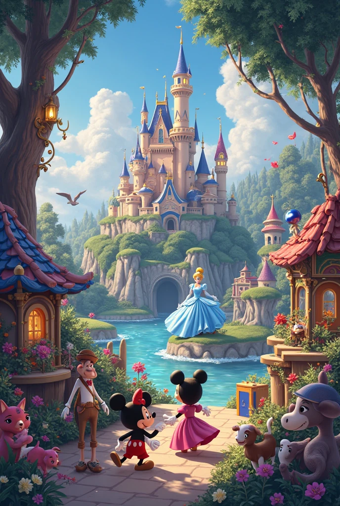 Disney image - SeaArt AI