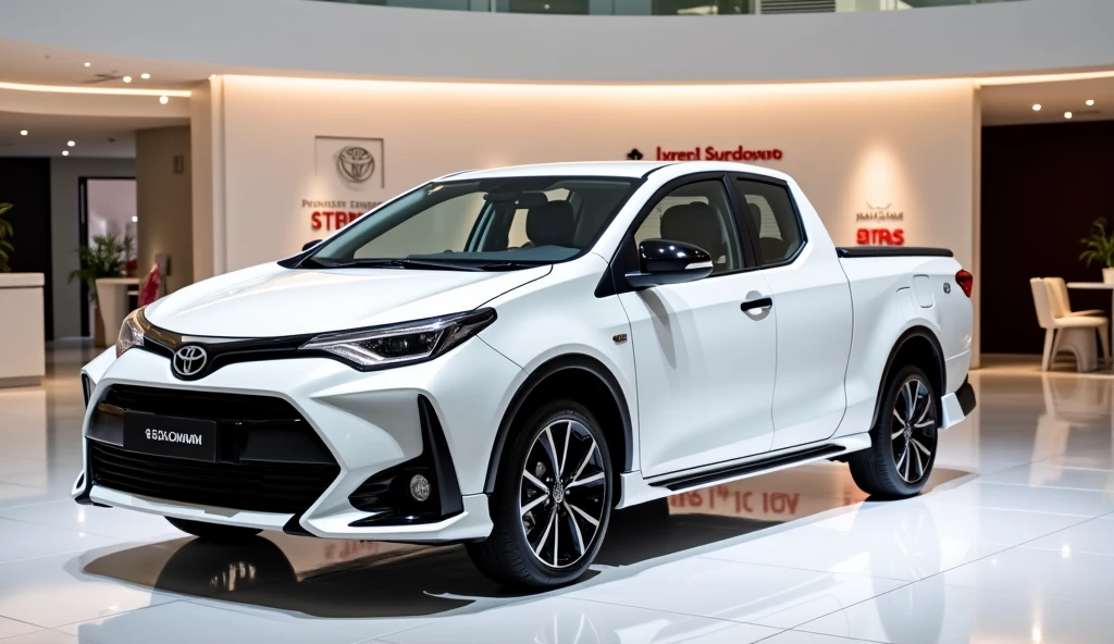 A luxurious[2026 Toyota Corolla Pickup ] design, shown from the - SeaArt AI