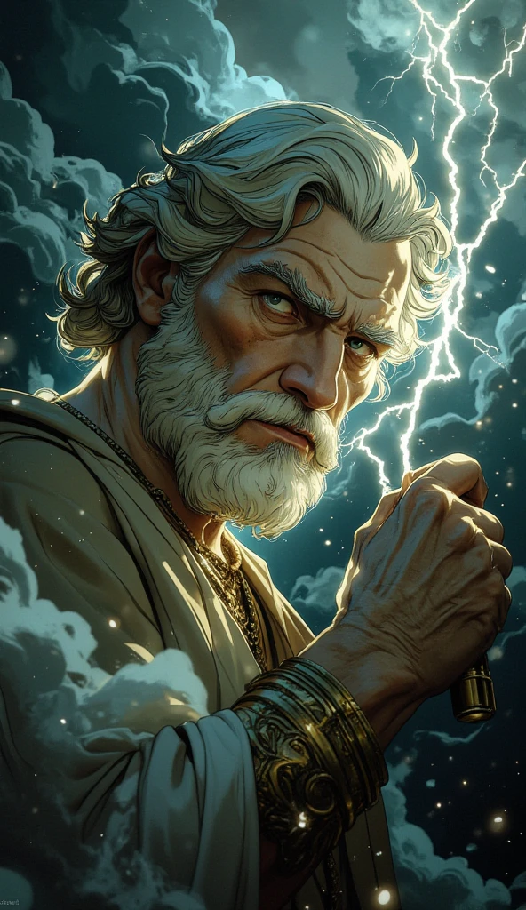 #5: Zeus (Greek Mythology) (Visual: Zeus hurling a lightning bolt ...