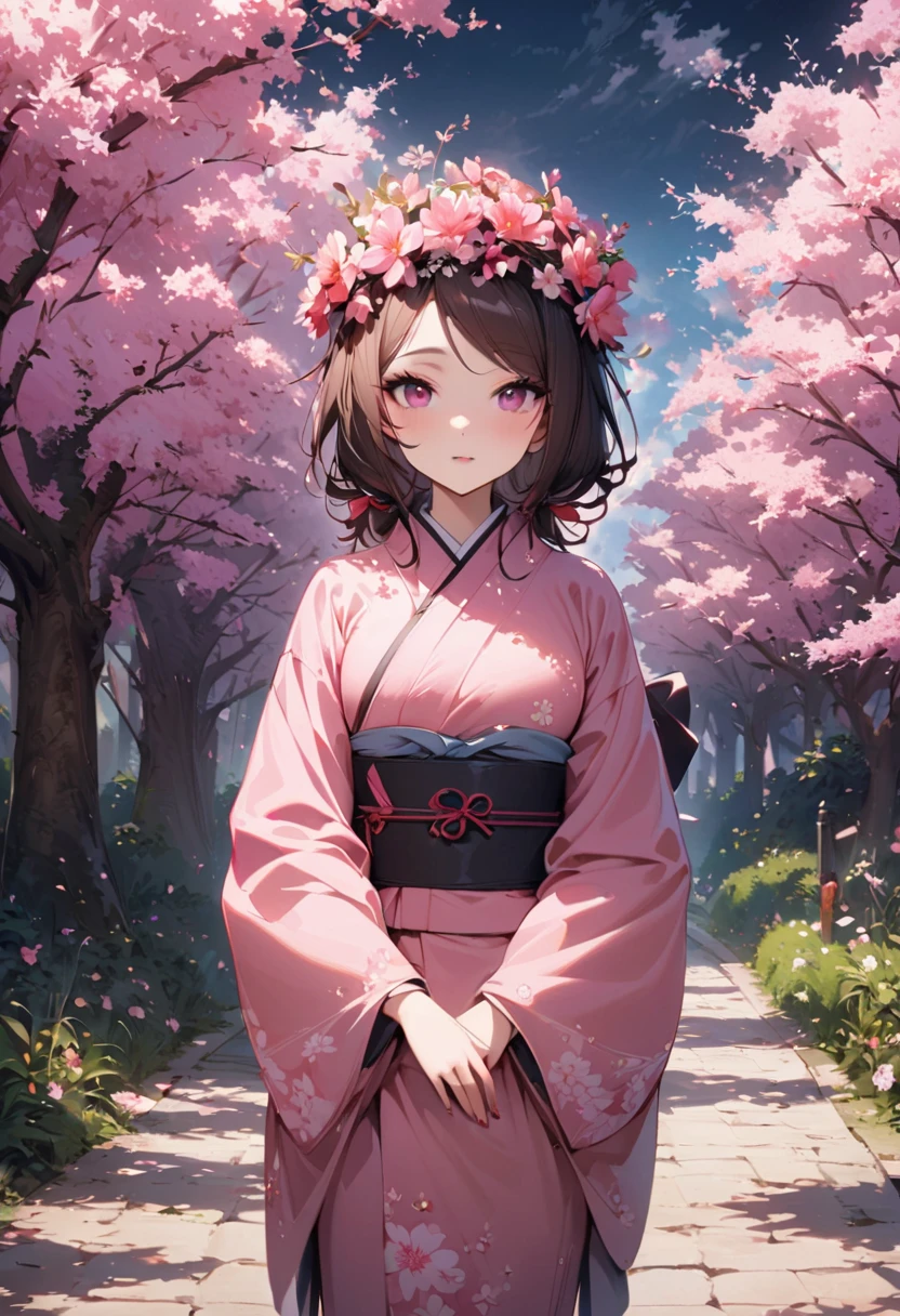 1girl, Sakura, Original Character (OC), Protagonist, Calm expression ...