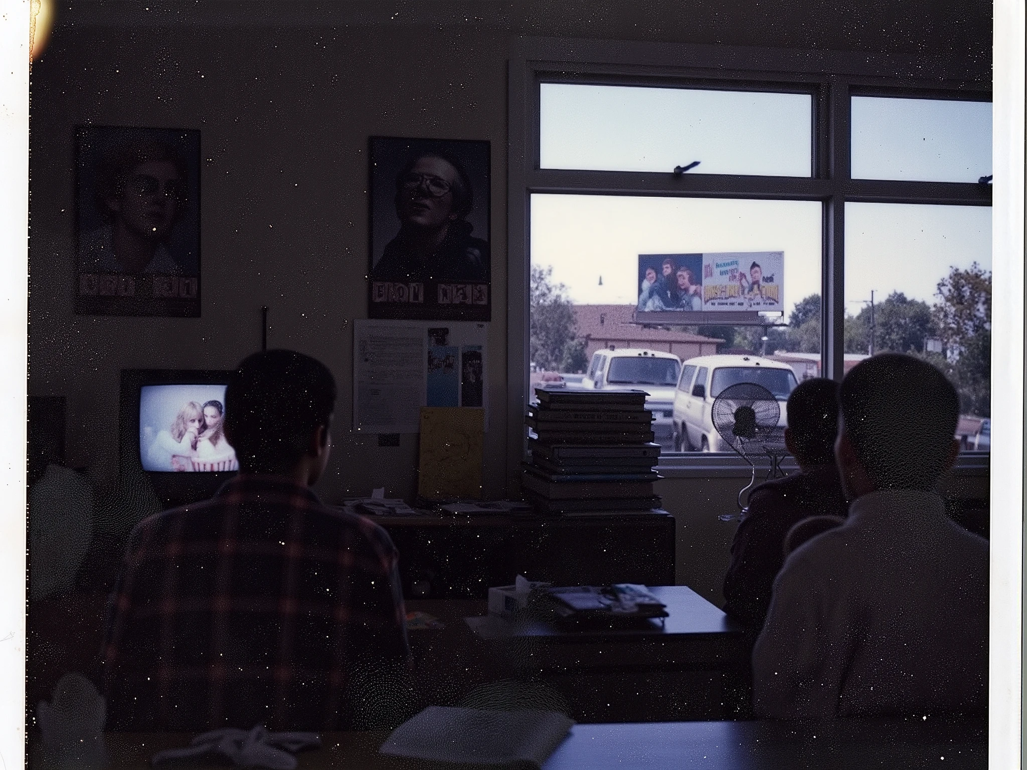 P0l2rd, A group of high school students are gathered in a dimly lit ...