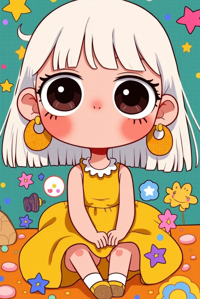 cute doll ，cartoon style - SeaArt AI