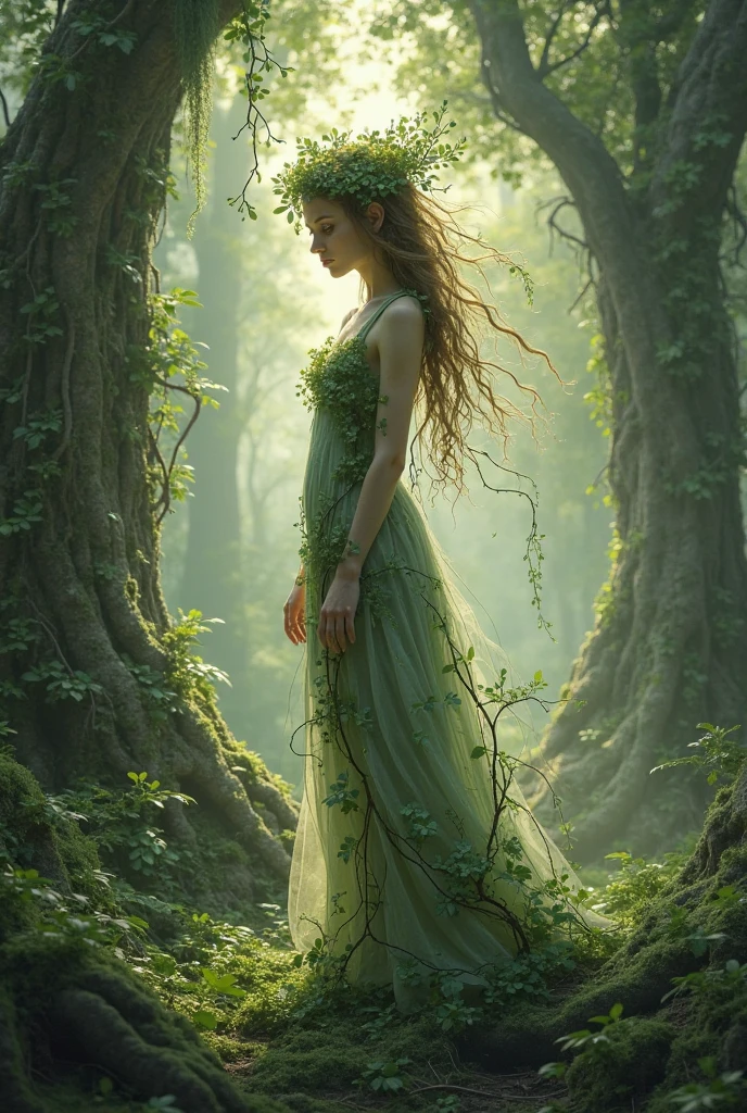 Dryad is a girl who has lived in the forest all her life and knows the ...