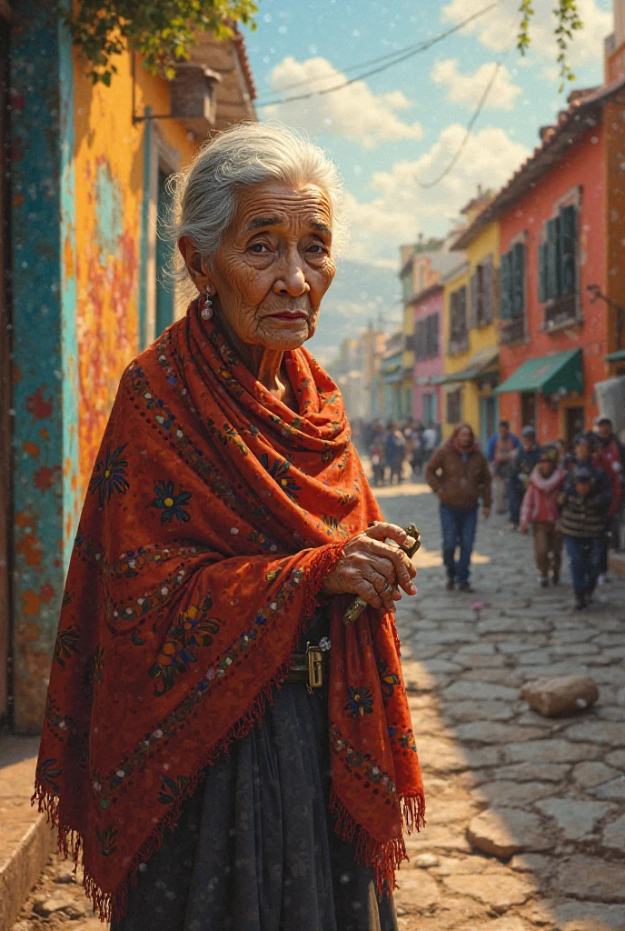 In a small barrio, there is an old woman named Which Maria. She is ...
