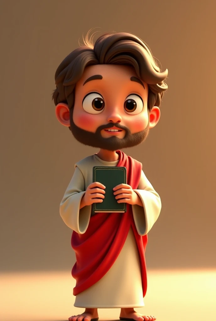 Create a Pixar-style cartoon character based on the provided image of ...