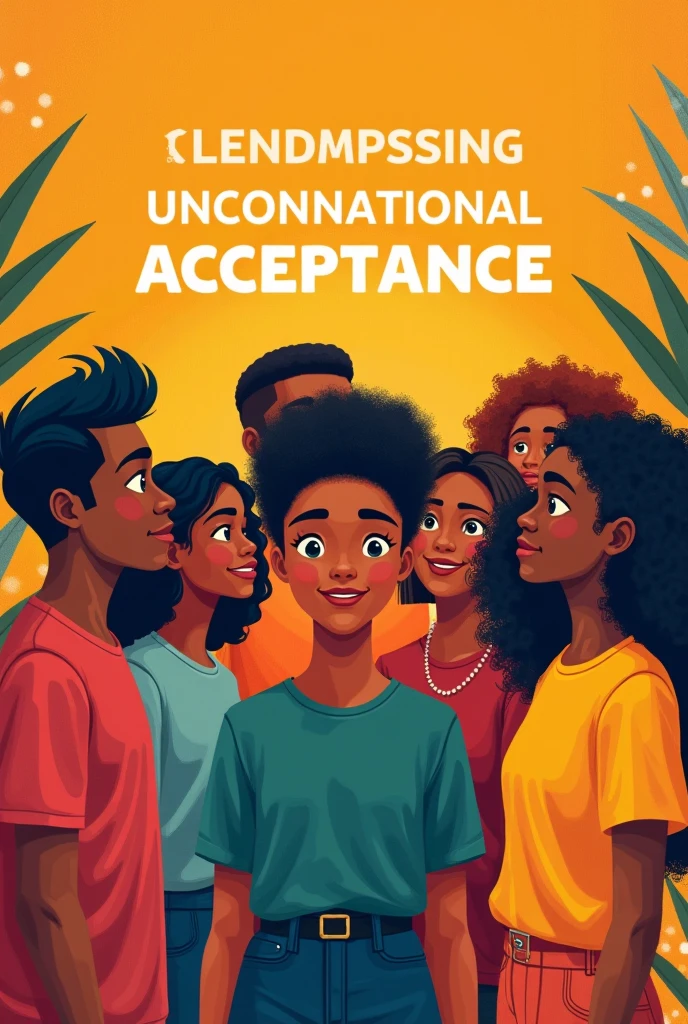 A poster about unconditional acceptance of others and respect for ...