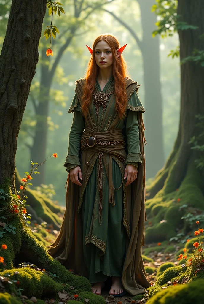 Wise Elf of the Woods - SeaArt AI