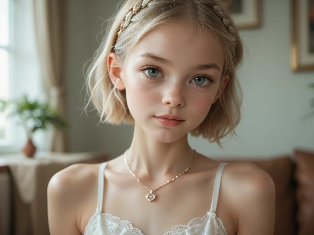 petite small young girl skinny - SeaArt AI