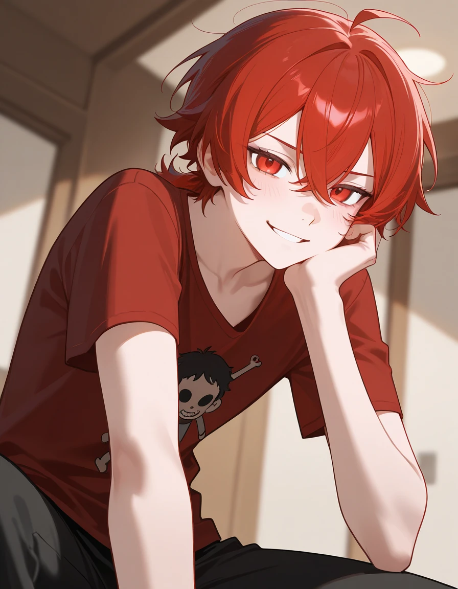 My personality was born with his hair color, brown the brownness of the ...