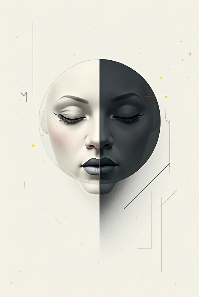 Logo will will related with page name , my page name is mirror of society - SeaArt AI