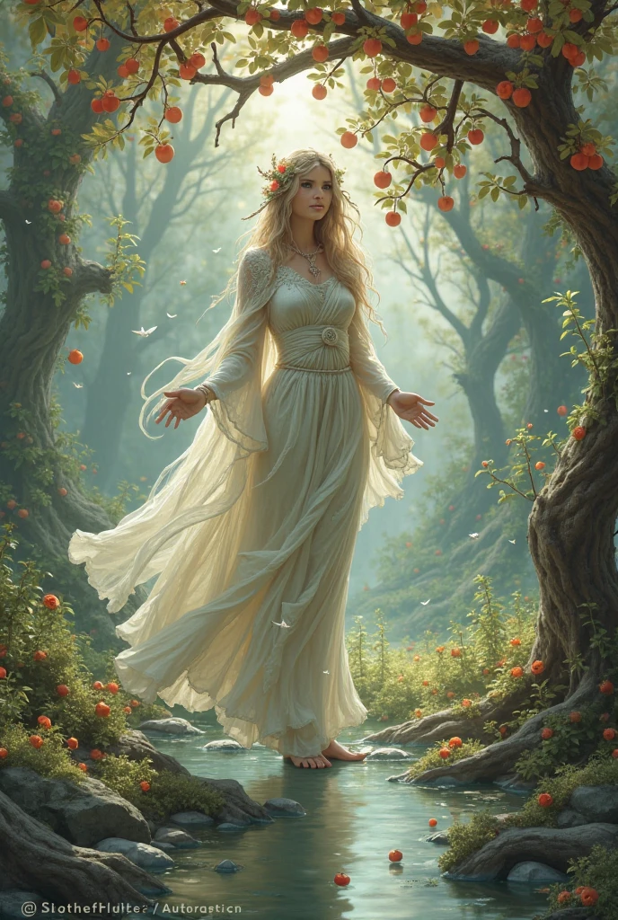 Give me another one, Which also contains apple - SeaArt AI