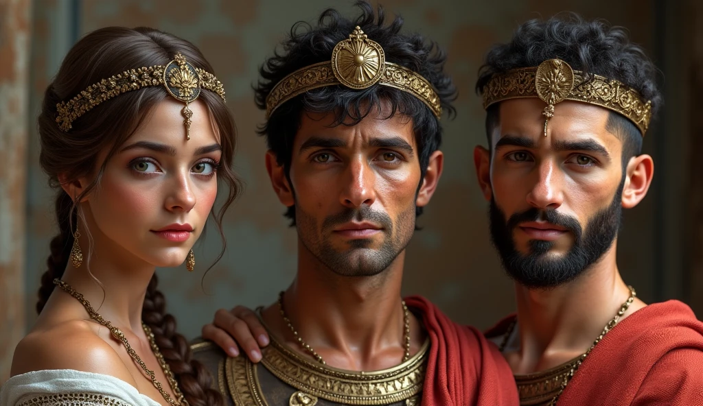 Create highly realistic images of characters from ancient Roman and ...