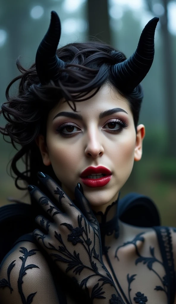 At night under pale moonlight insane detail, insane cinematic morbid of ...