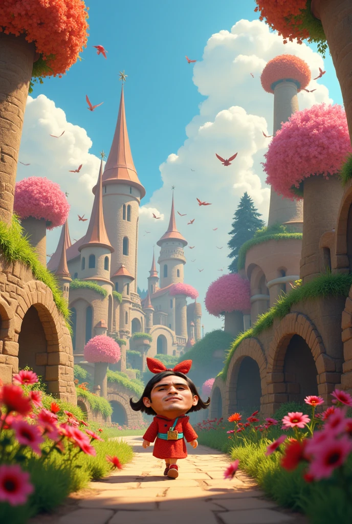 High Quality, 8K ultra HD, Convert this image to Pixar animation mode ...