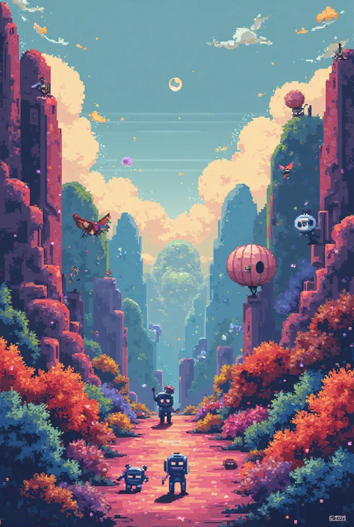 Pixelated - SeaArt AI