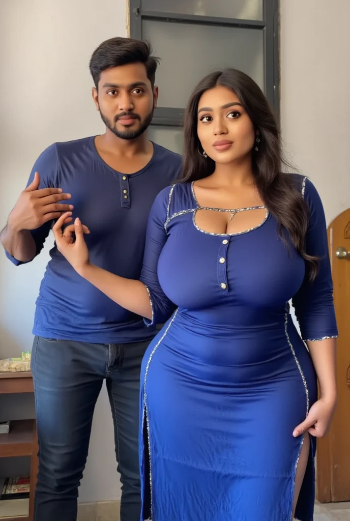 Hot skinny slim healthy south indian dark brown skin curvy milf with ...