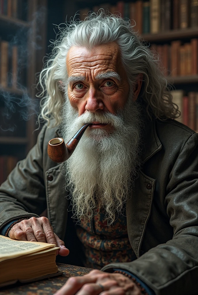 Old man Karton - SeaArt AI