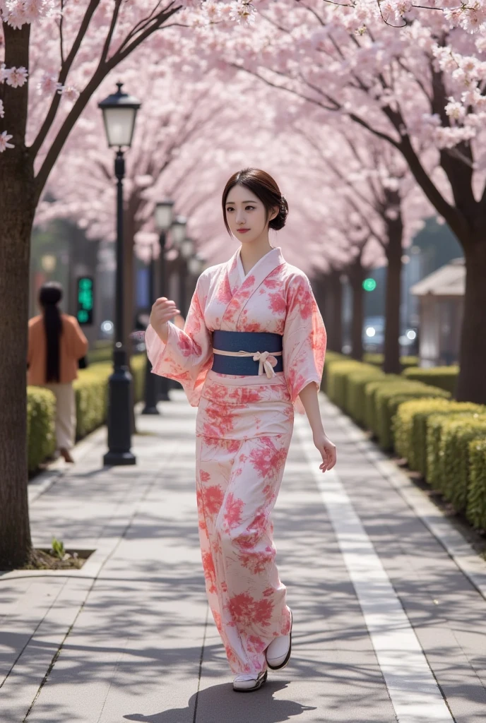 Historic Japanese Streetscapes、Intense Direct Flash、high contrast ...