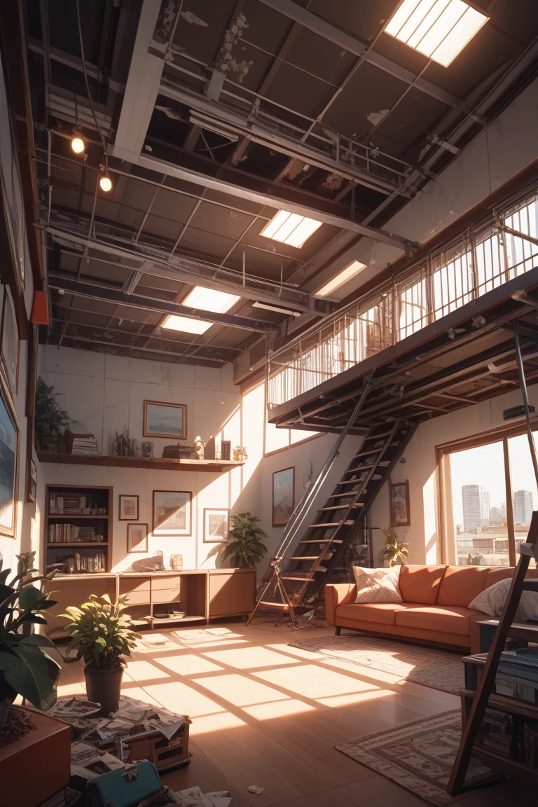 A time-lapse transformation of an unfinished, partially demolished ...