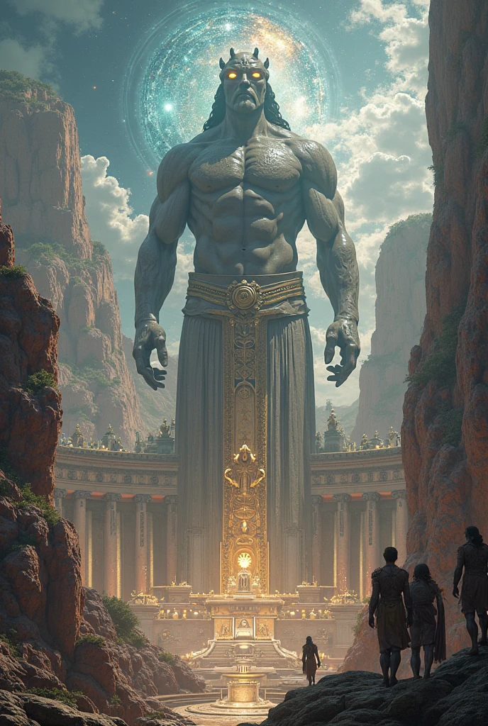 City of greek titans - SeaArt AI