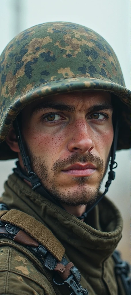 No, I need my friend's face to be on the soldier's face, that is ...