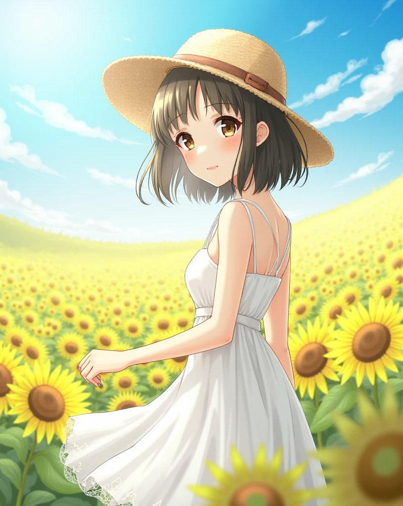 high-definition image、Fuwa Aika、one-man girl、One person、Anime - SeaArt AI