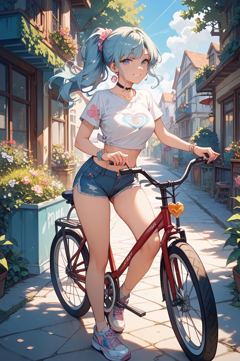 If you fall in love {x} ride a bicycle It's even more convenient if it - SeaArt AI