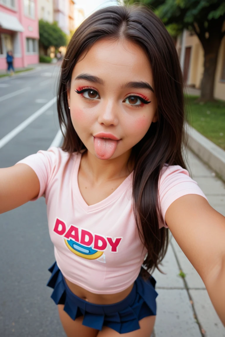 Sexy young cute adorable latina tween, wearing schoolgirl outfit ...