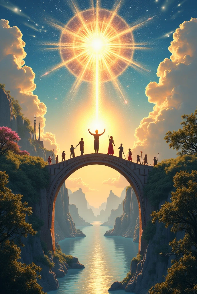 Create a picture with the three world religions that show their ...