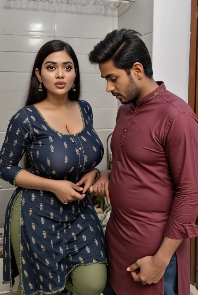 Hot skinny slim healthy south indian sanskari mother dark brown skin ...