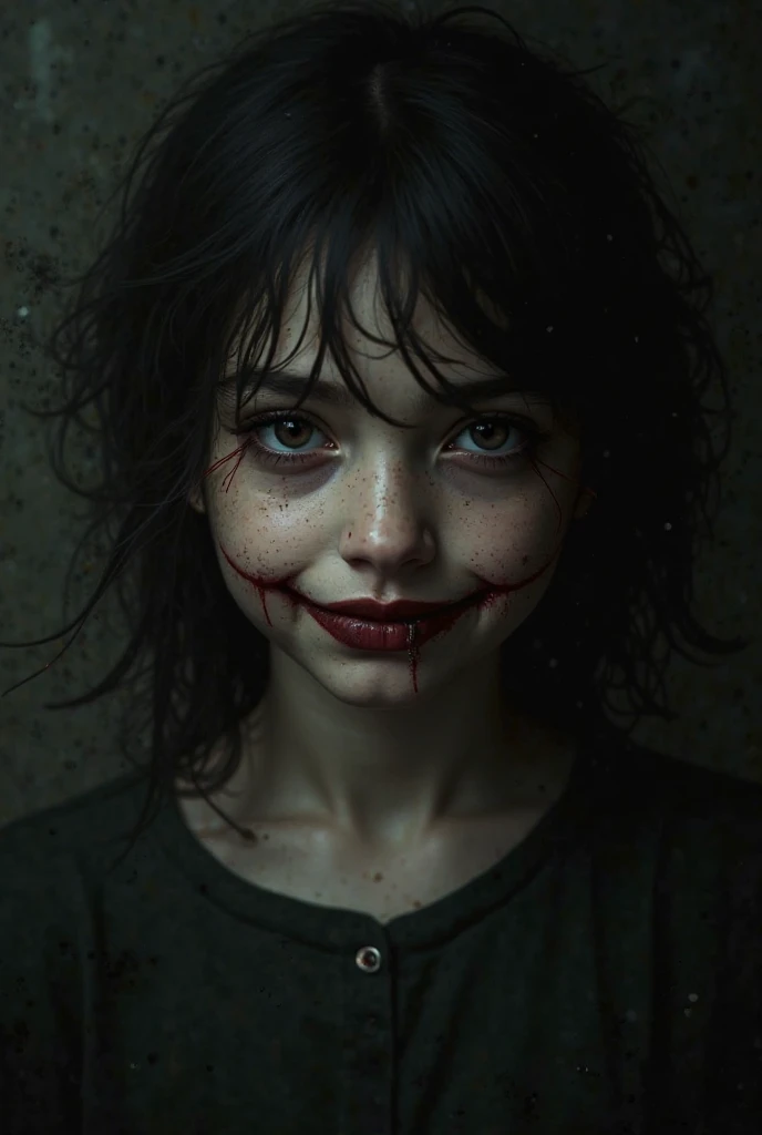 An image with a dark smile in the adolescent genre and that is ...