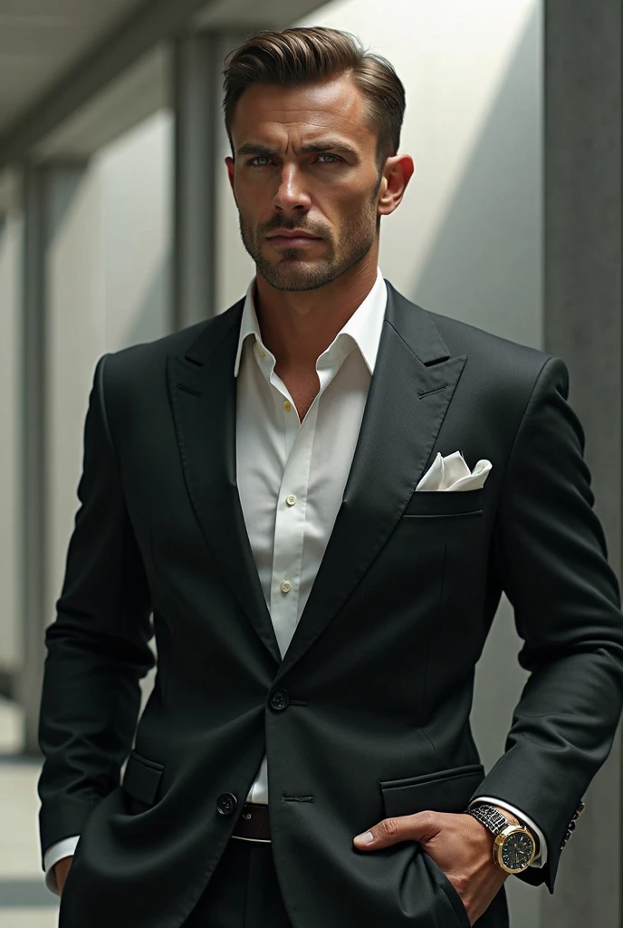 Male model like 007 - SeaArt AI