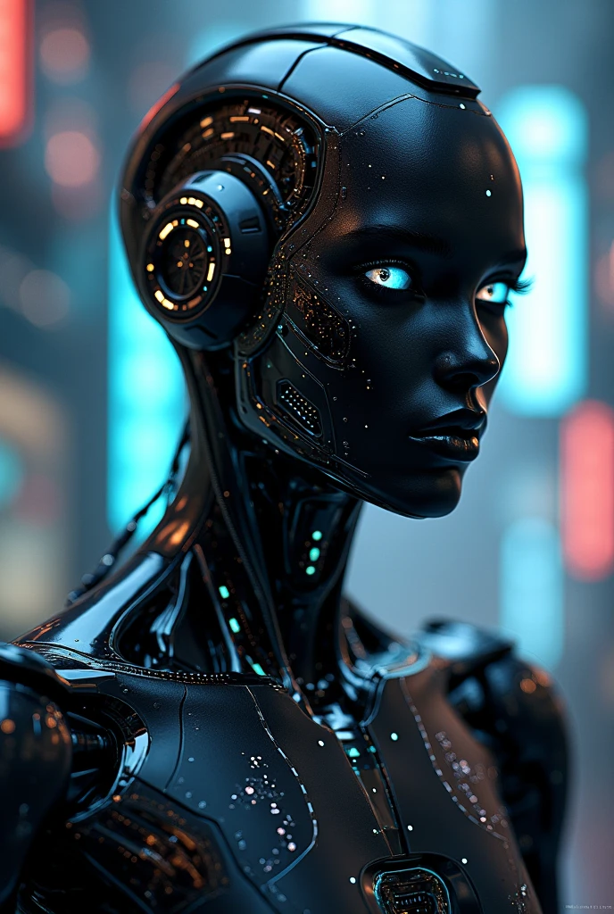 Games create a black AI INFLUENCER - SeaArt AI