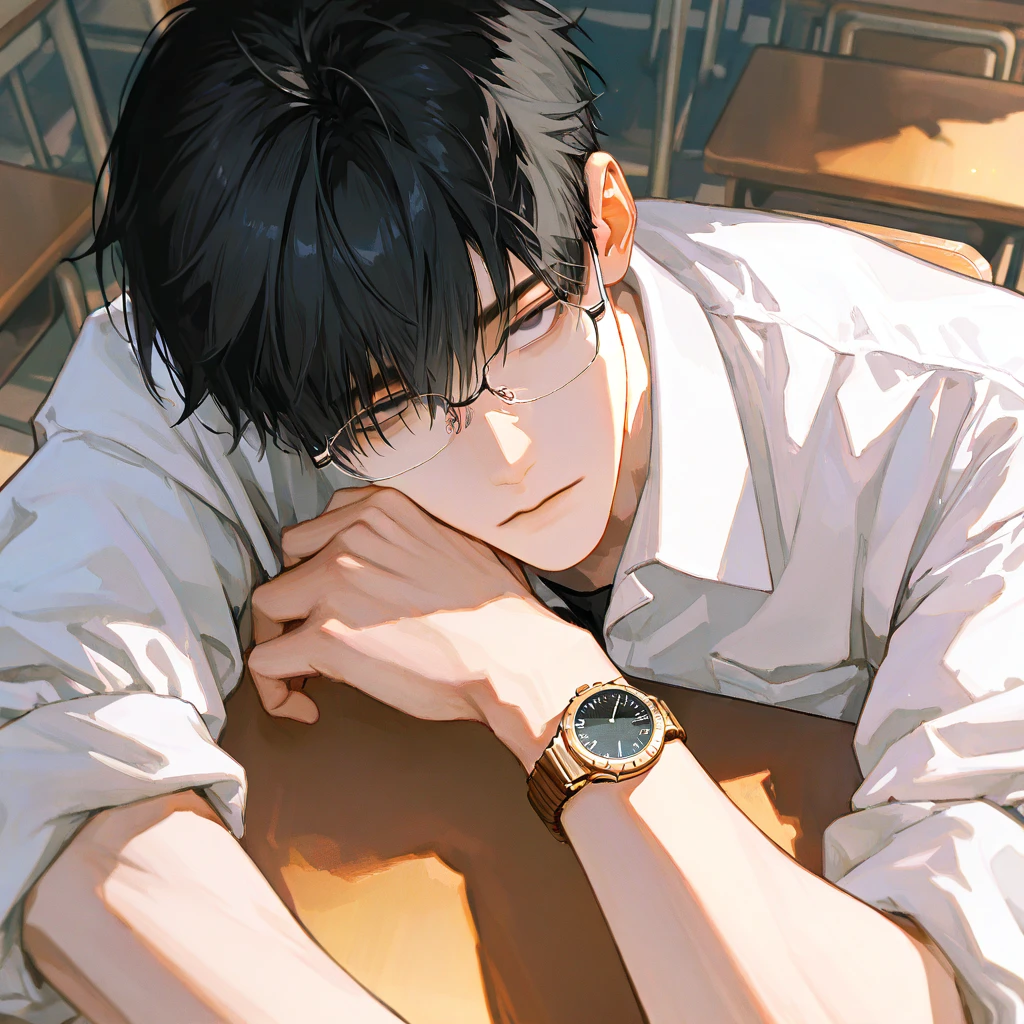 Light-complexioned,depressed expression, Masterpiece, top quality ...