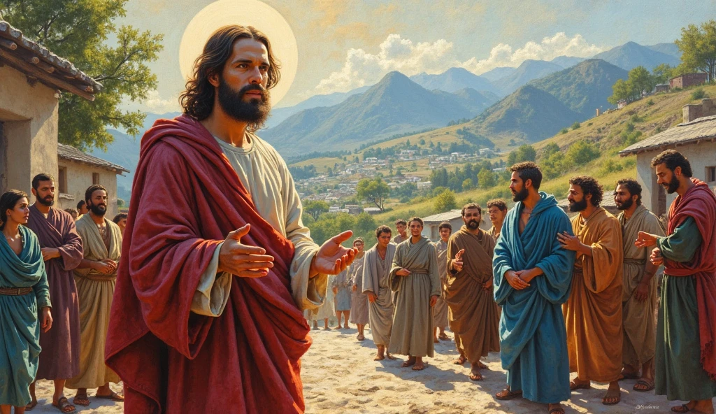 Painted by Van Gogh, Jesus in the New Testament, Jesus of Galilee ...