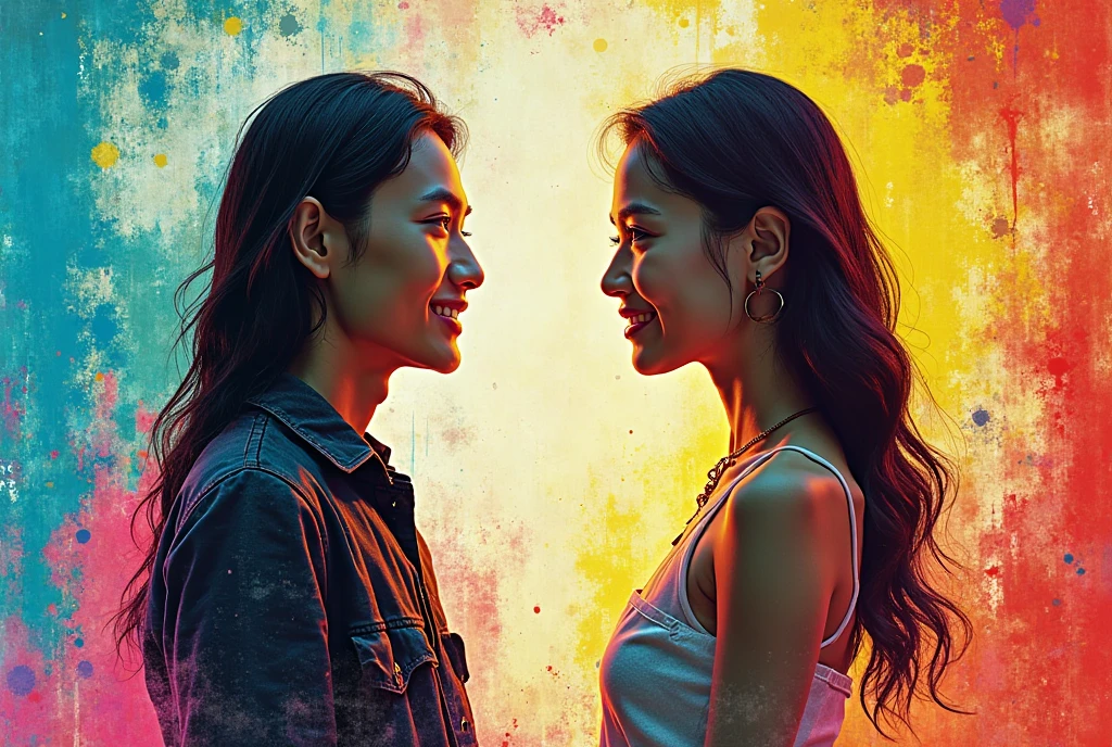 Photograph of an Create an image of two Thai people ,full bofy - SeaArt AI