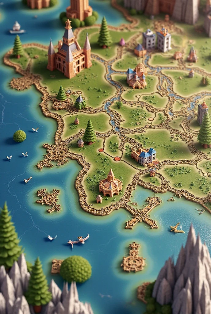 Help create the most beautiful maps with fantasy - SeaArt AI