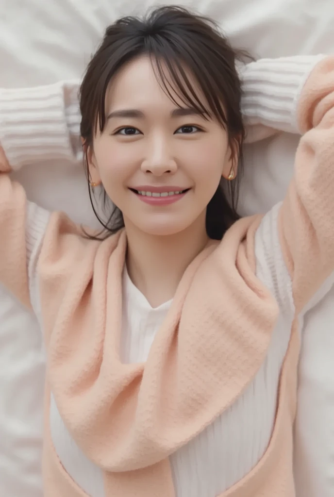 Japanese idol, 20 years old, cute, jet black hair, big smiles - SeaArt AI