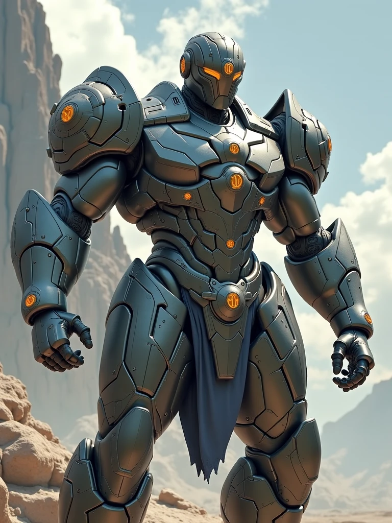 шедевр, Подробно, высокое разрешение , мускулистый knight in muscular ...