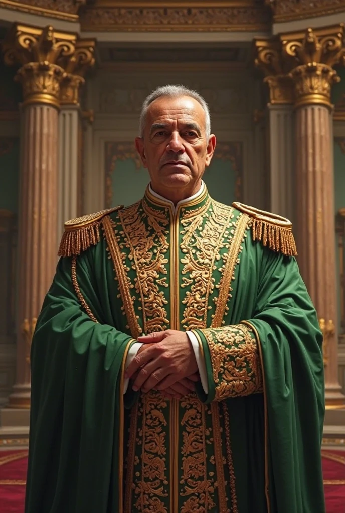 The president of Algeria taboun - SeaArt AI