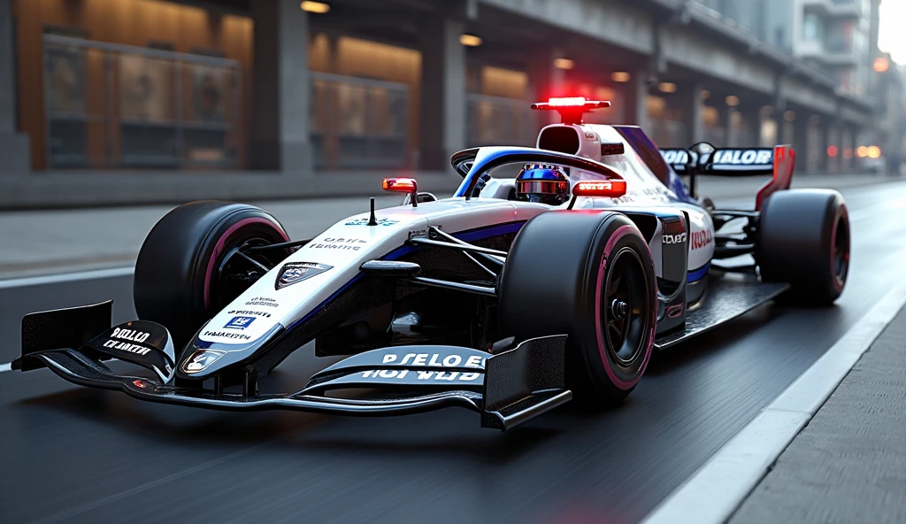 F1カーを使って最速のパトカーを作ろう