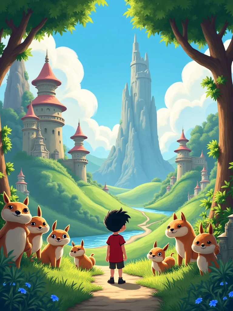 Make this image at Studio Ghibli - SeaArt AI