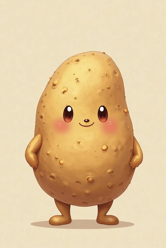 With the body of a potato - SeaArt AI