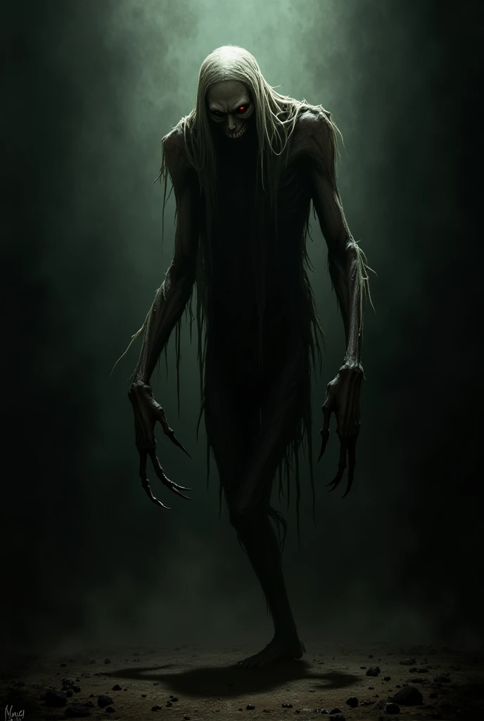 Use SCP-096 as a reference to create a scary image - SeaArt AI