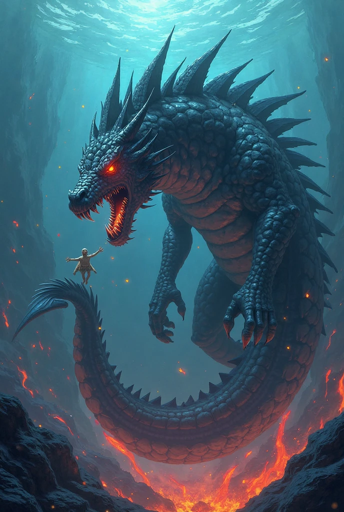 Name: Deep Sea Dragon Void Leviathan Race: Sea Dragon Height - SeaArt AI