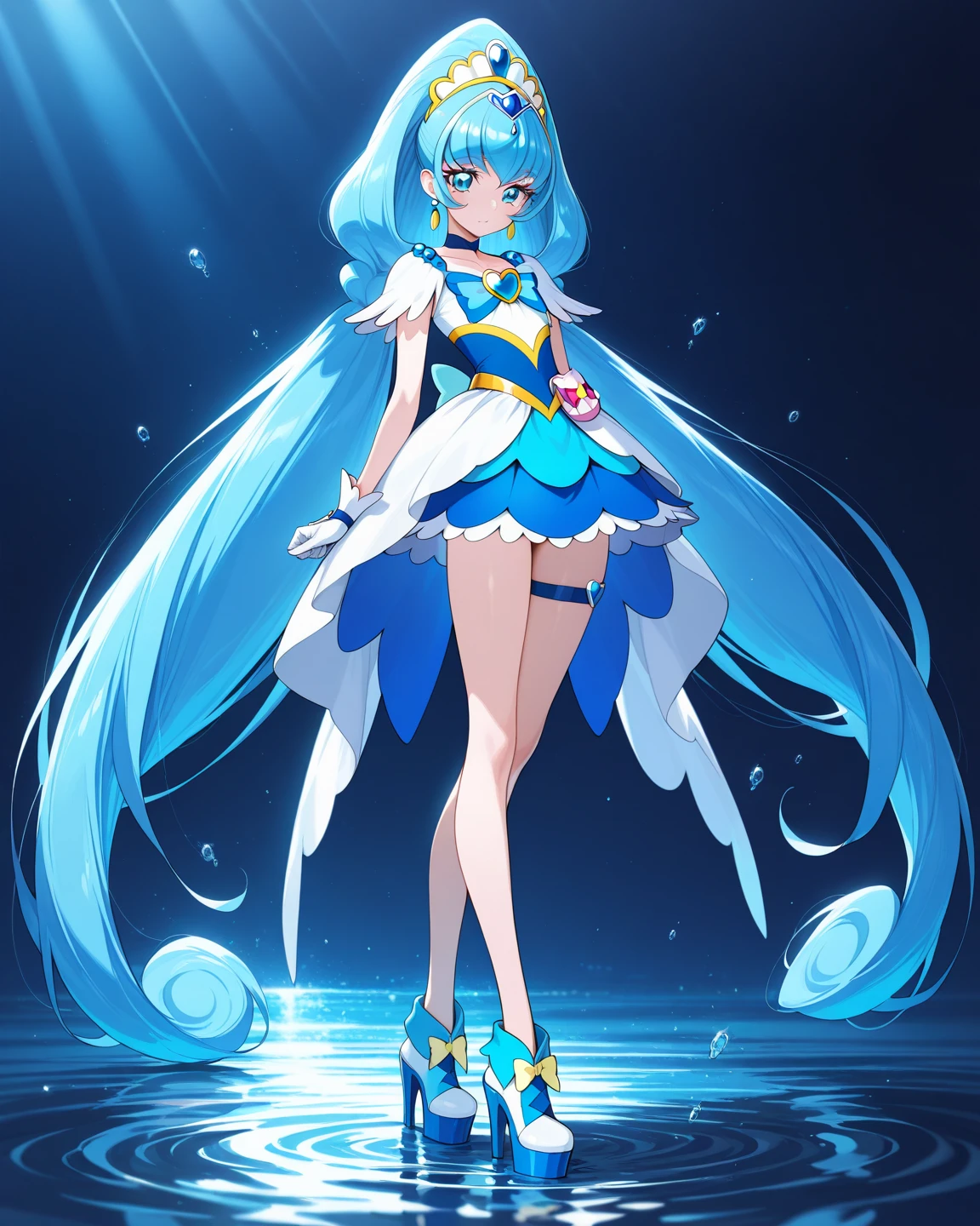 Masterpiece,best quality,amazing quality,(precure),1girl,full body ...