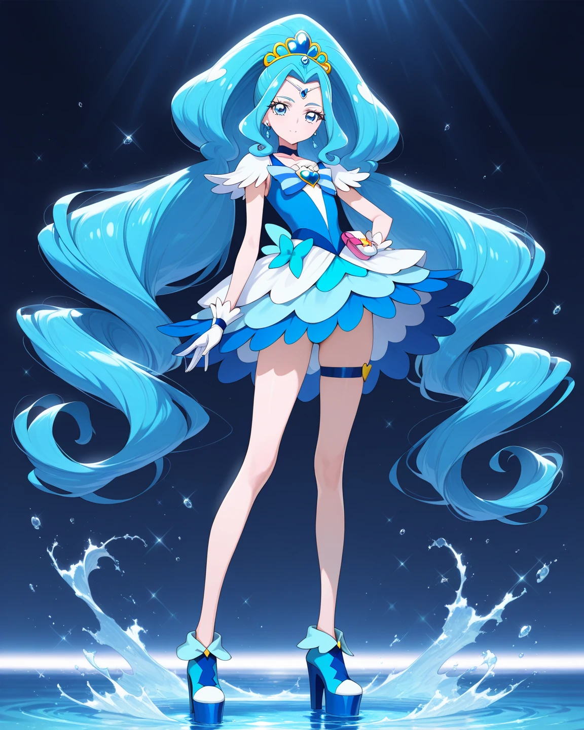 Masterpiece,best quality,amazing quality,(precure),1girl,full body ...
